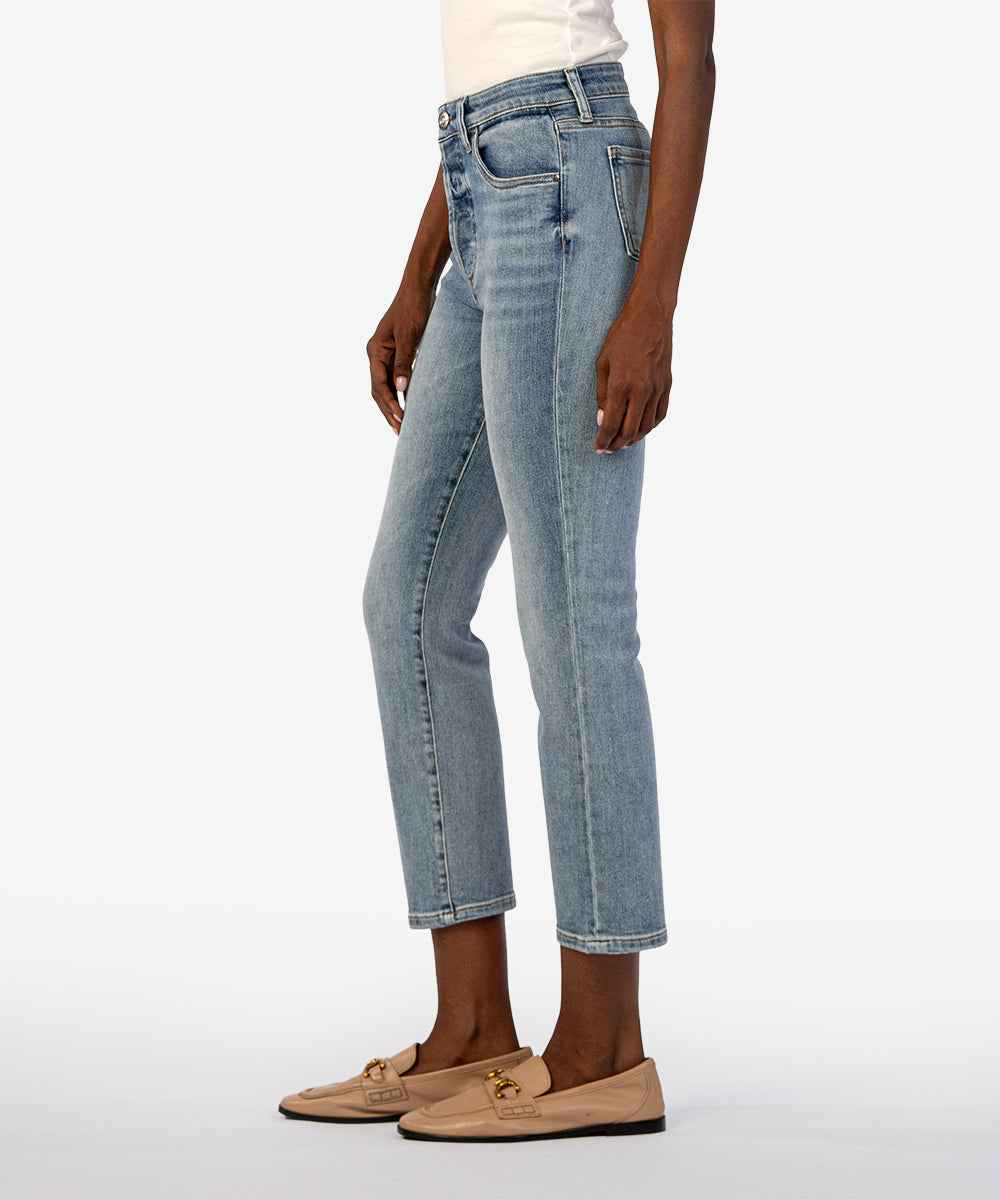 ELIZABETH HIGH RISE CROP STRAIGHT LEGS / Supported – Raiment Loft