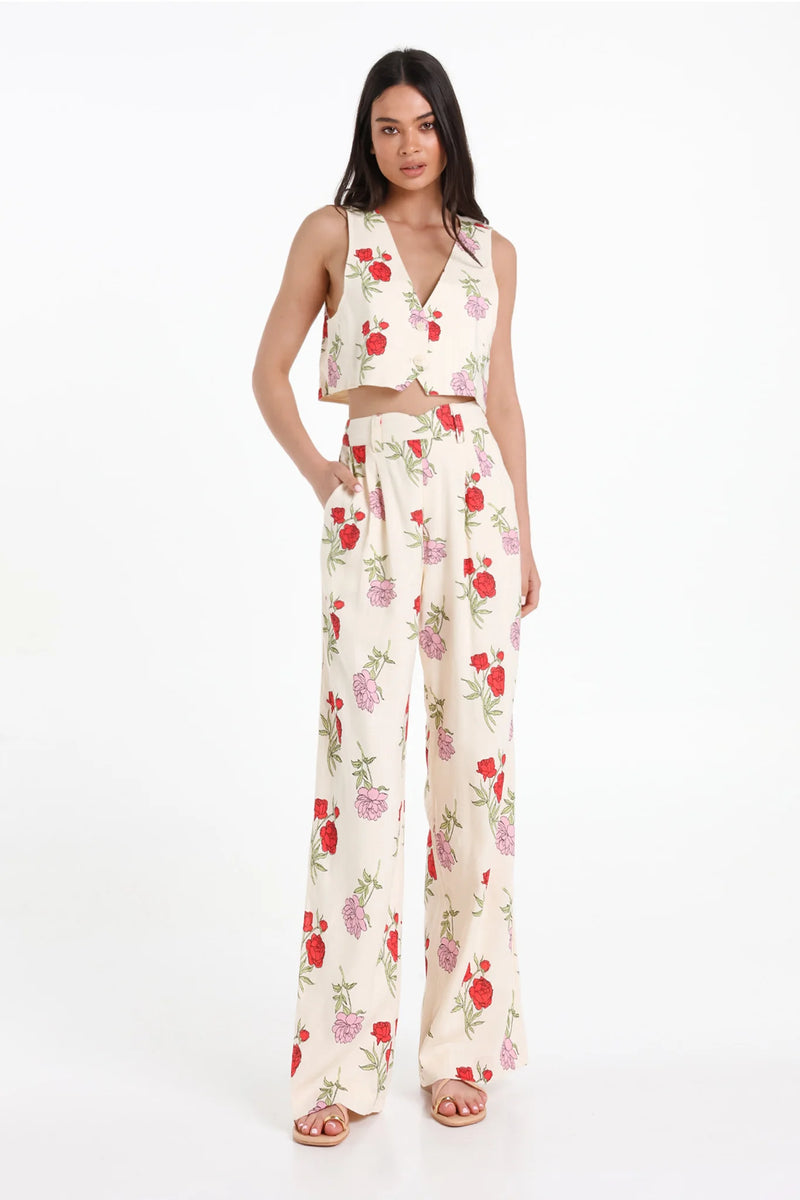 SIANNA VEST / TI AMO PRINT – Raiment Loft