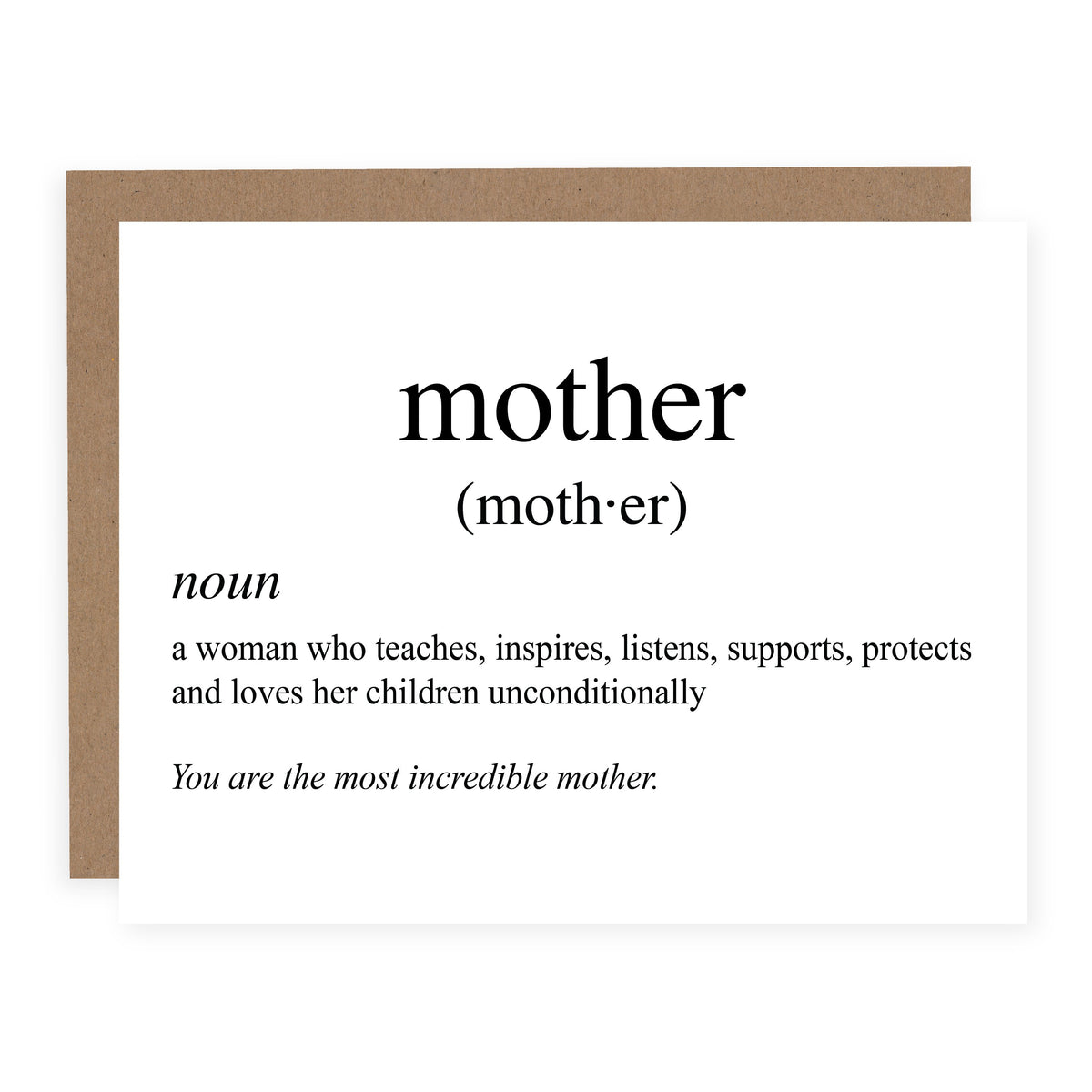 MOTHER DEFINITION | CARD – Raiment Loft